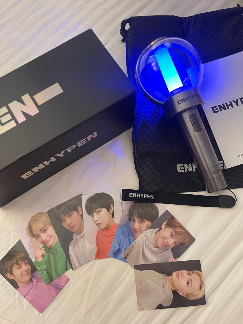 Enhypen lightstick, Hobbies & Toys, Memorabilia & Collectibles, K-Wave ...