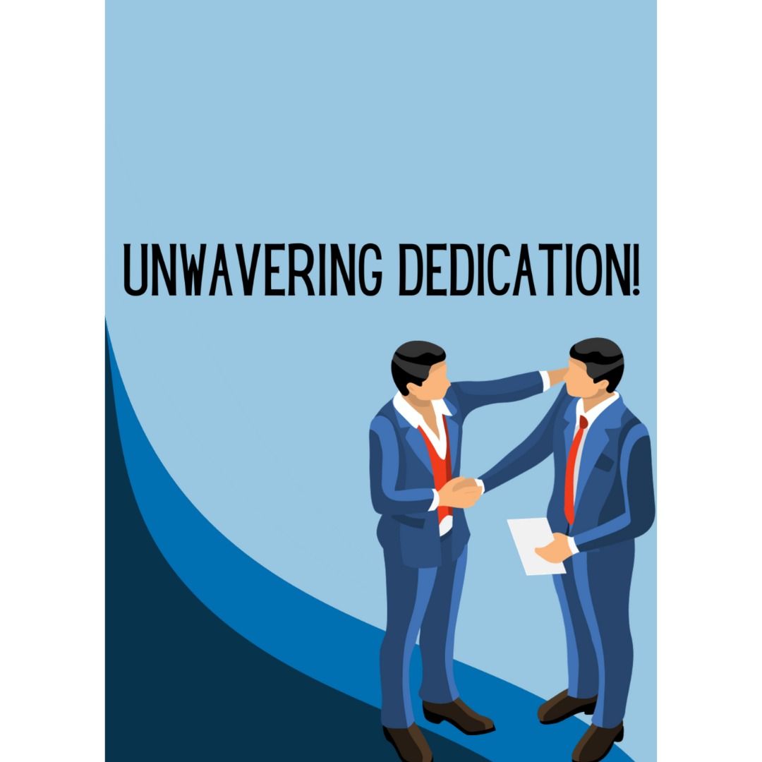 FiBei Greetings Thank You Card - Title: Unwavering Dedication!, Hobbies ...