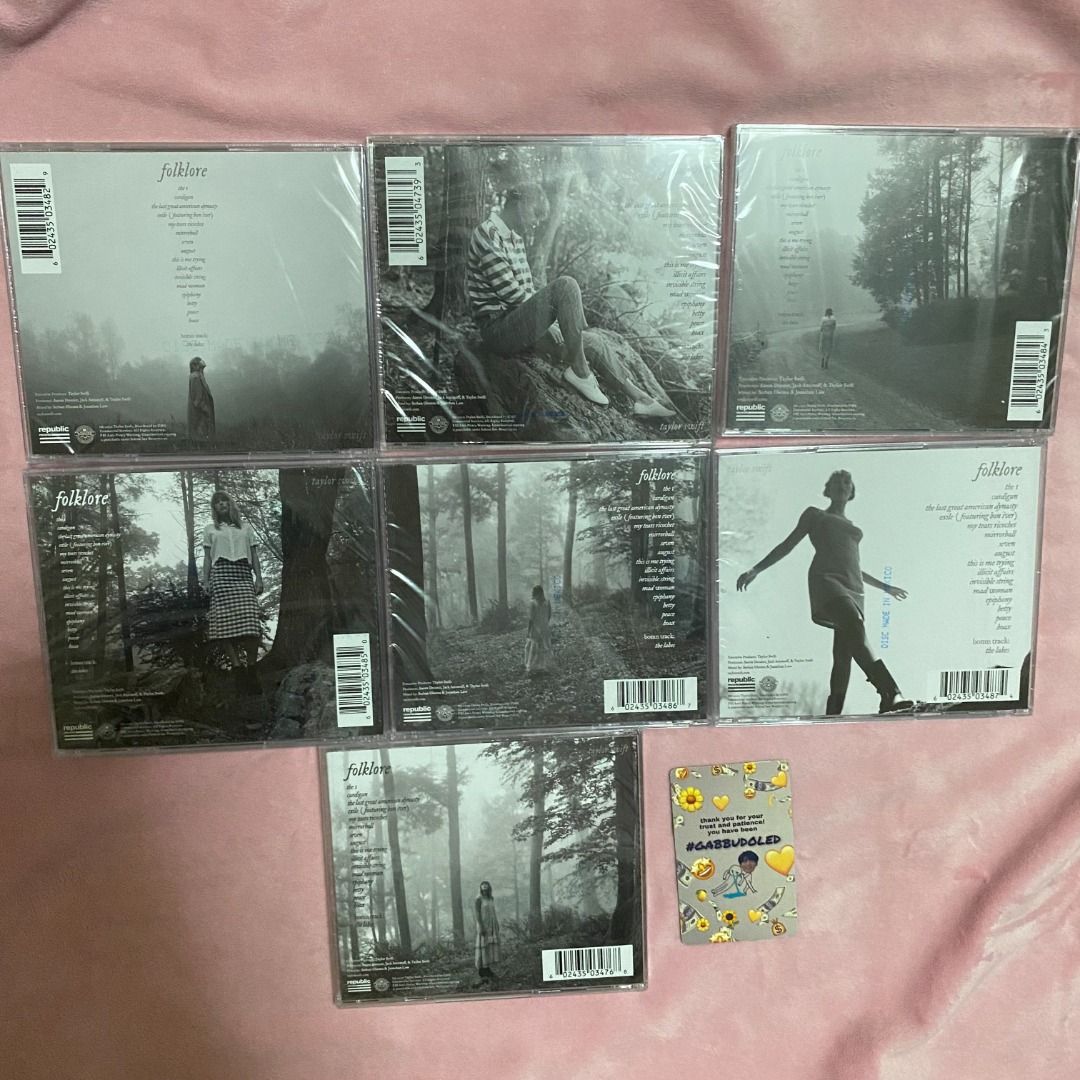 folklore Deluxe Limited Edition CDs [Complete Set of Alternate Album ...