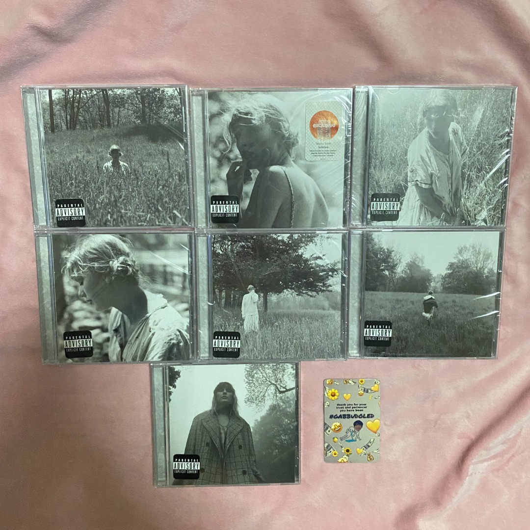 folklore Deluxe Limited Edition CDs [Complete Set of Alternate Album ...