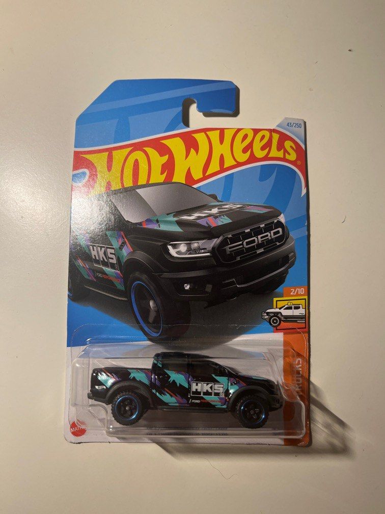 Ford Ranger Raptor HKS hotwheels, Hobbies & Toys, Toys & Games on Carousell