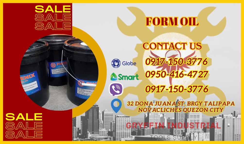 FORM OIL, Commercial & Industrial, Industrial Equipment on Carousell