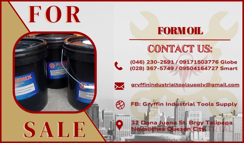FORM OIL, Commercial & Industrial, Industrial Equipment on Carousell