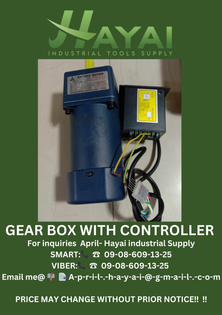Gearbox with controller, Commercial & Industrial, Construction Tools ...