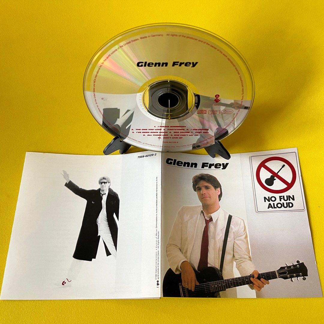 Glenn Frey No Fun Aloud 1982 CD Eagles, Hobbies & Toys, Music & Media ...