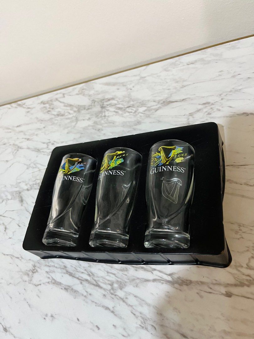 Guinness mini glass cup, Furniture & Home Living, Home Decor, Other ...
