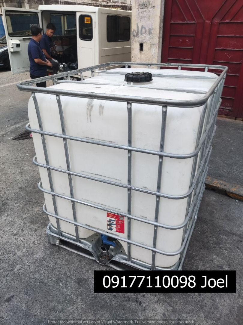 IBC WATER TANK, Commercial & Industrial, Industrial Equipment on Carousell