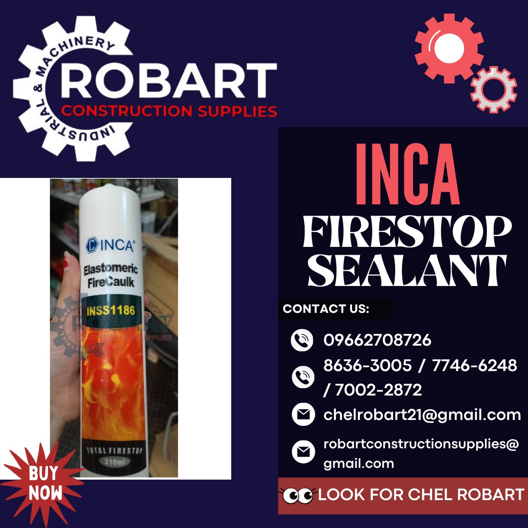 INCA FIRESTOP SEALANT, Commercial & Industrial, Construction Tools ...