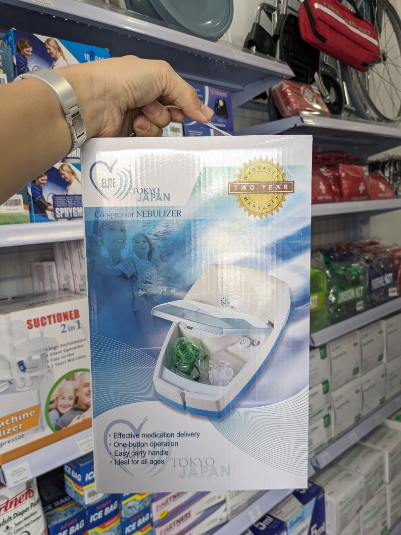 INDOPLAS ELITE TOKYO JAPAN NEBULIZER COMPRESSOR- COMPLETE SET; MANY ...