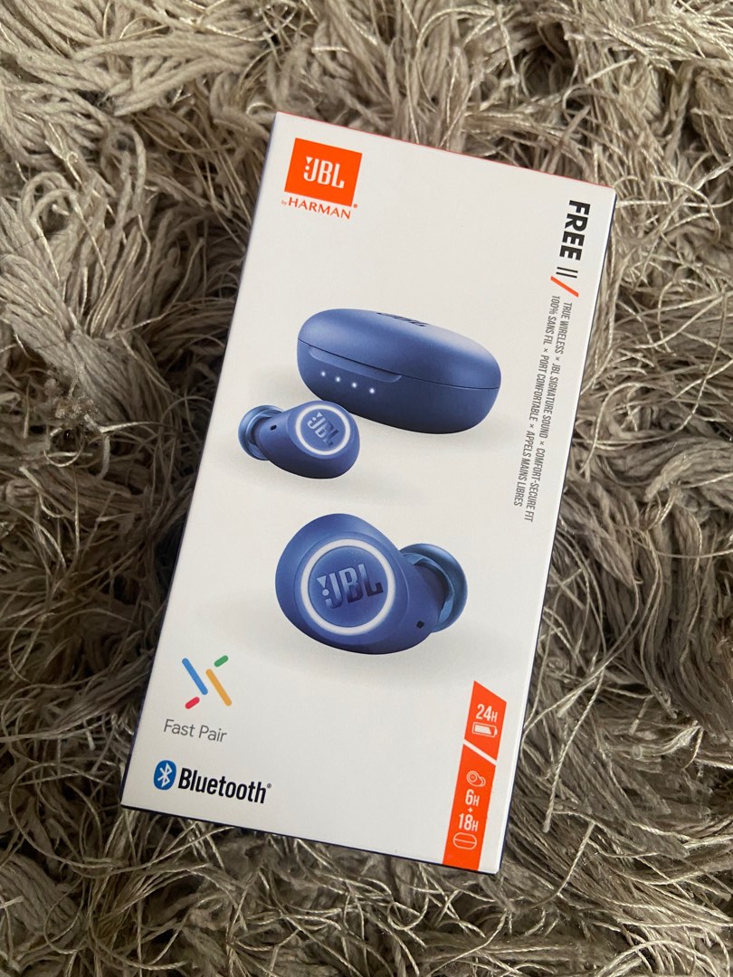 JBL Free 2 Bluetooth Earbuds, Audio, Earphones on Carousell