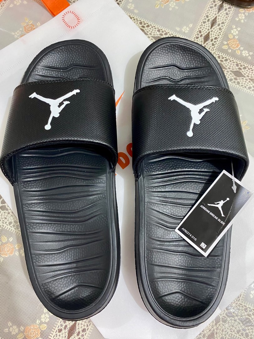 Jordan Break Slide, Men's Fashion, Footwear, Slippers & Slides on Carousell