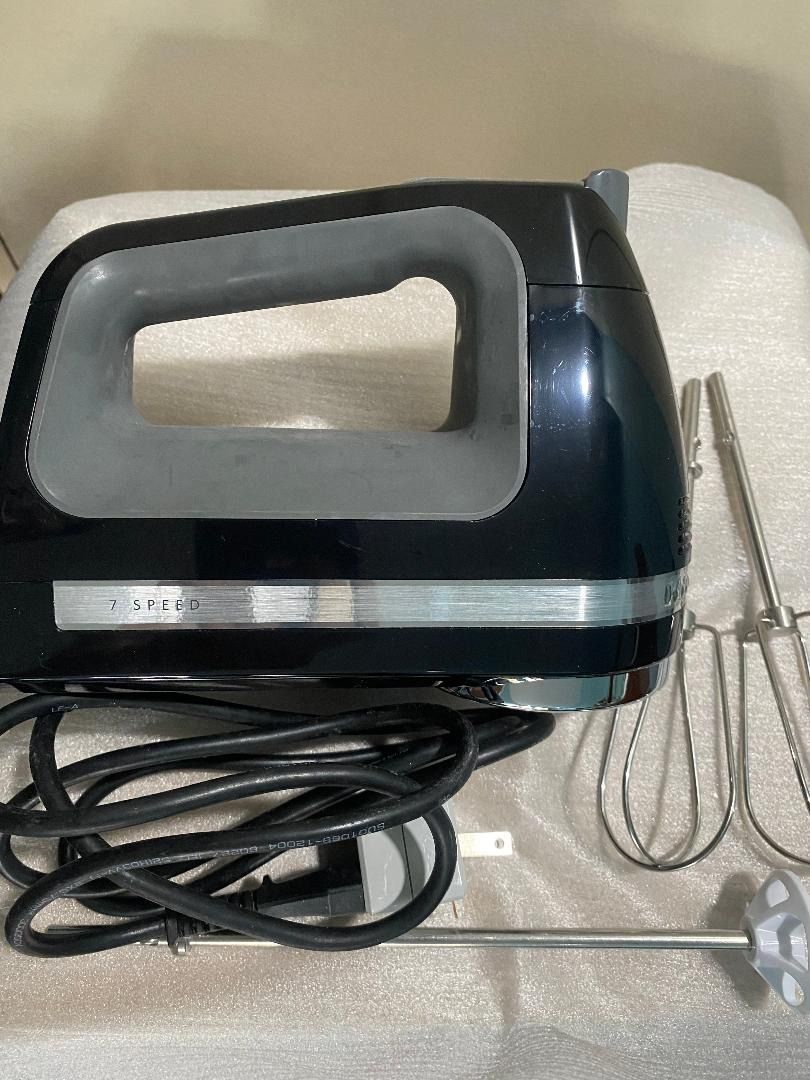 KitchenAid 7 Speed Digital Display Hand Mixer Voltage 220V~, TV & Home ...