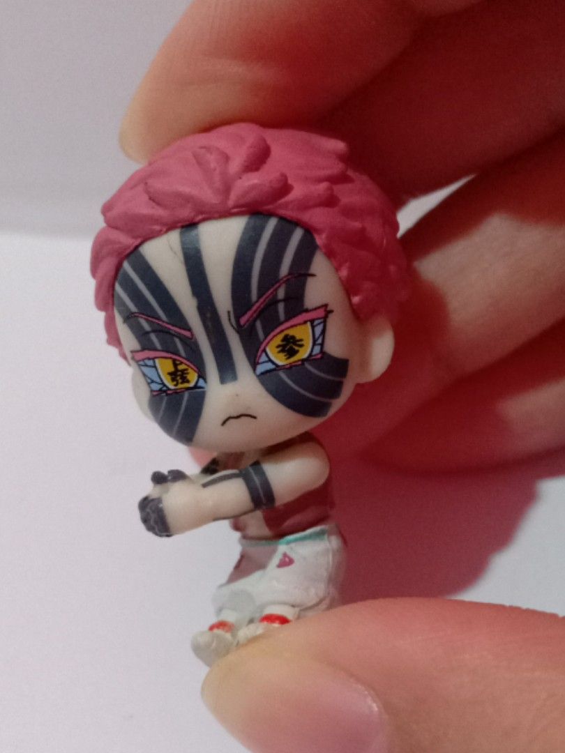 KNY demon slayer original hugcot cable figure akaza, Hobbies & Toys ...