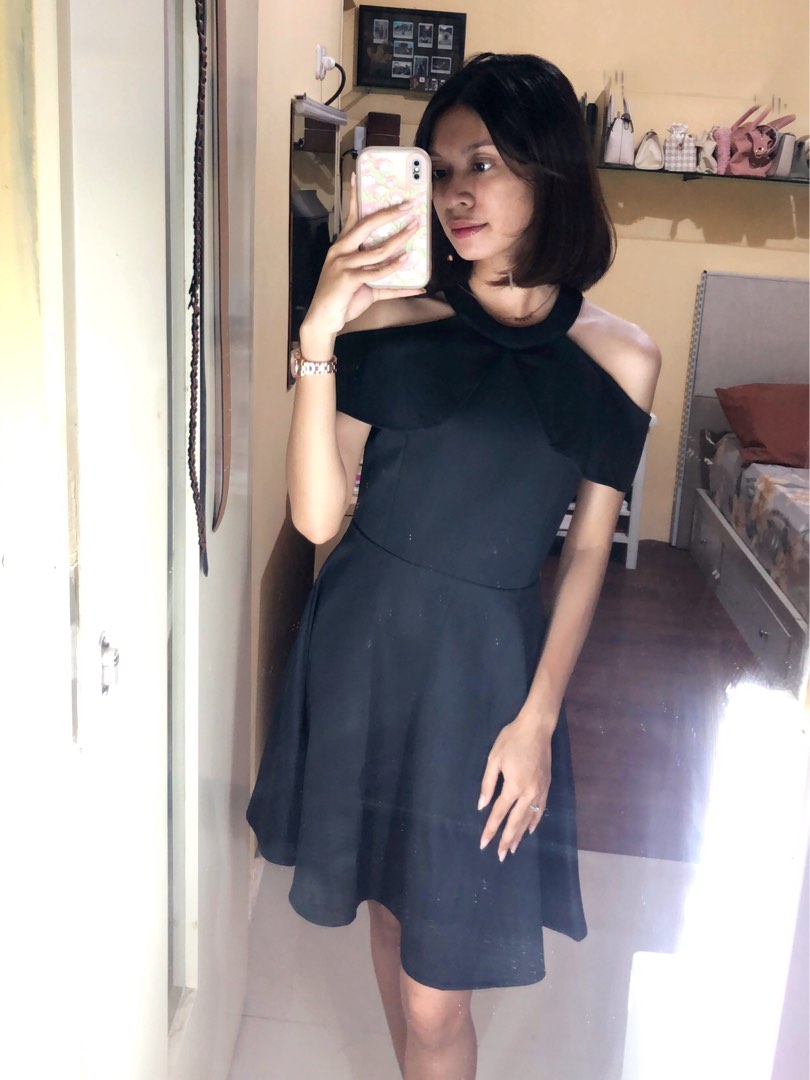 Korean Mini Dress, Fesyen Wanita, Pakaian Wanita, Gaun & Rok di Carousell