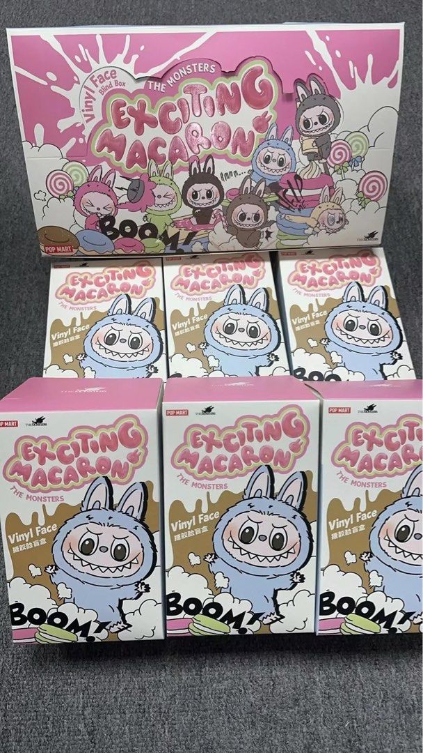 LABUBU BLINDBOX MACARON (PreOrder), Fesyen Wanita, Aksesoris di Carousell