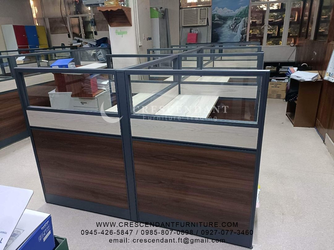 LAMINATED OFFICE PARTITION / WORKSTATION, Furniture & Home Living ...