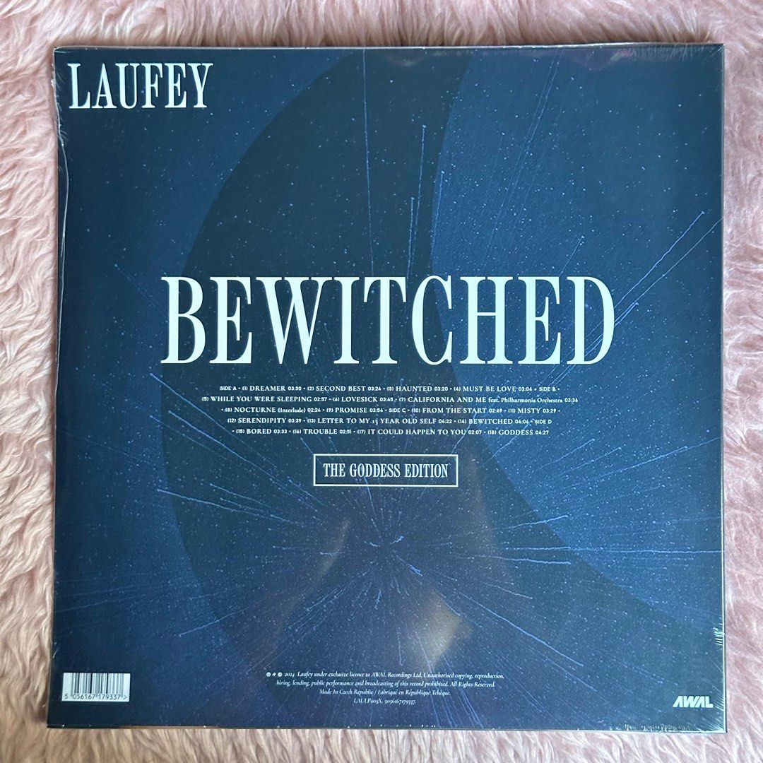 Laufey - Bewitched: Goddess Edition Navy Blue Vinyl, Hobbies & Toys, Music & Media, Vinyls on ...