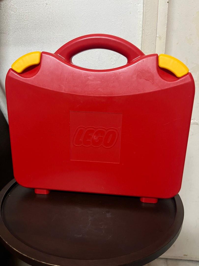 LEGO Red Travel Carrying Case Storage Container, Hobbies & Toys, Toys ...