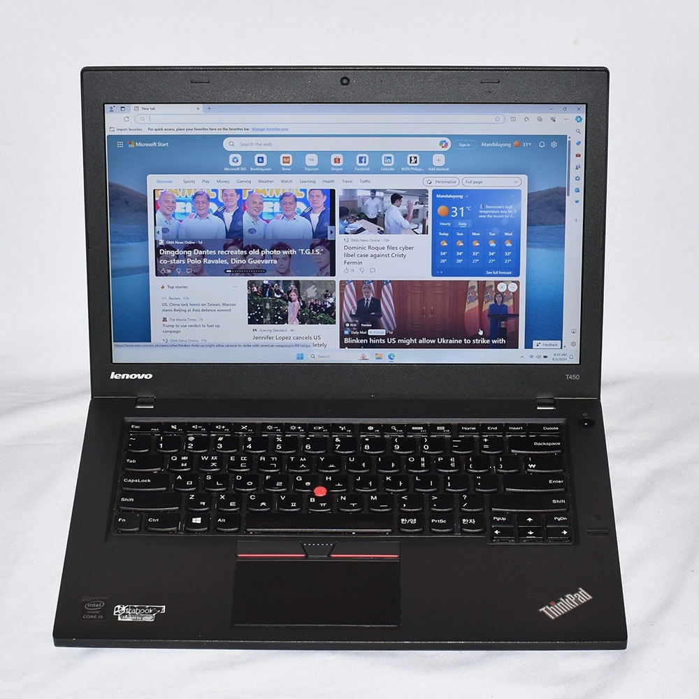 LENOVO Core i5 5th gen 14.1 laptop (i5-5200U, 8GB Ram, 128GB SSD ...