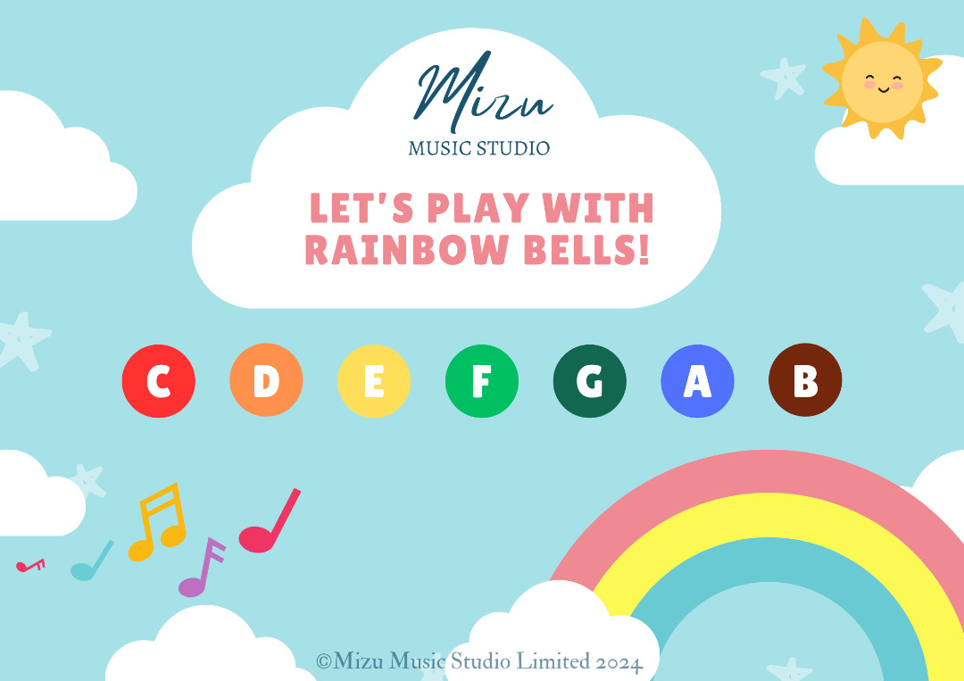 LET’S PLAY WITH RAINBOW BELLS! , 興趣及遊戲, 音樂、樂器 & 配件, 音樂與媒體 - 樂譜 - Carousell