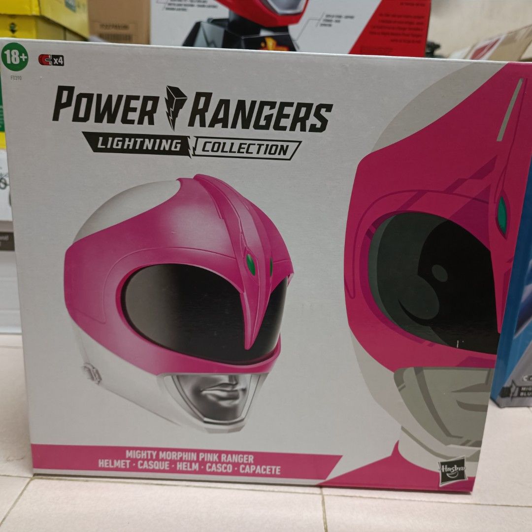 Lightning Collection Pink Ranger Helmet, Hobbies & Toys, Toys & Games ...