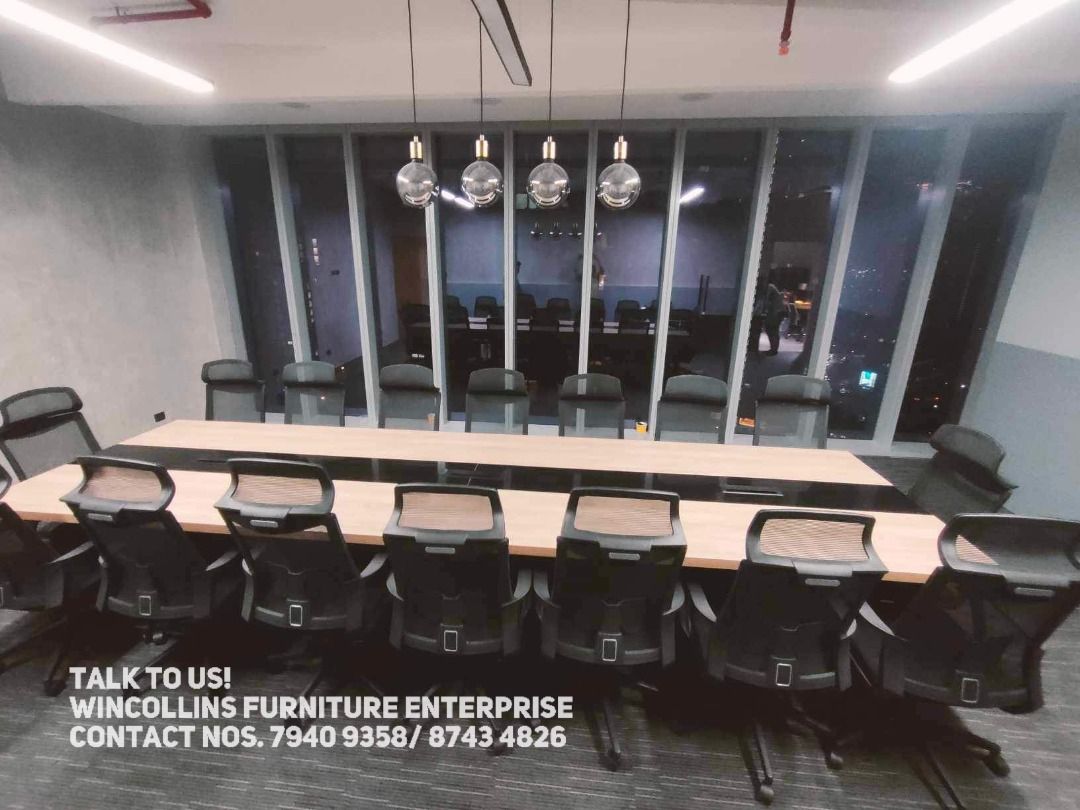 LONG CONFERENCE TABLE - CUSTOMIZE, Furniture & Home Living, Office ...