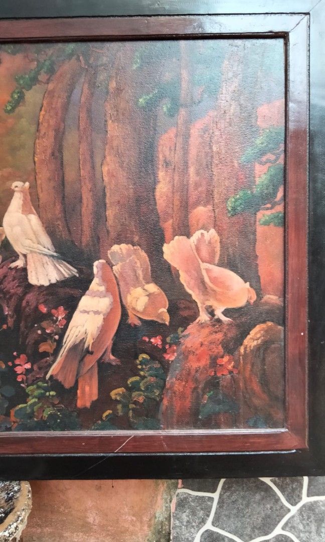 Lukisan lee man fong, Desain & Kerajinan Tangan, Karya Seni di Carousell