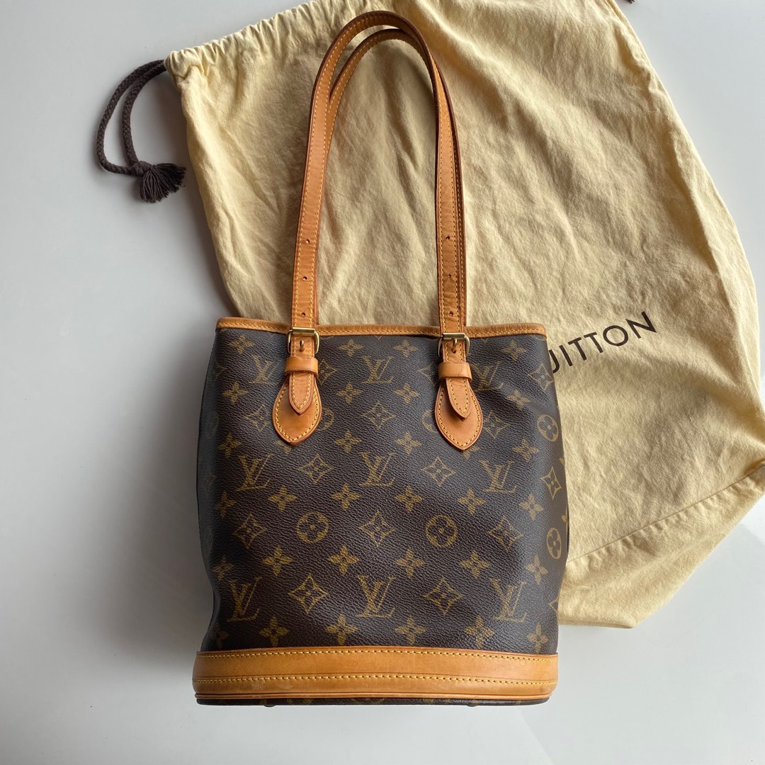 LV BUCKET BAG AUTHENTIC EXCELLENT WITH DASH BAG SELLING FOR ONLY ...