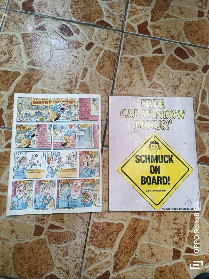 MAD,comic magazine, Hobbies & Toys, Books & Magazines, Comics & Manga ...