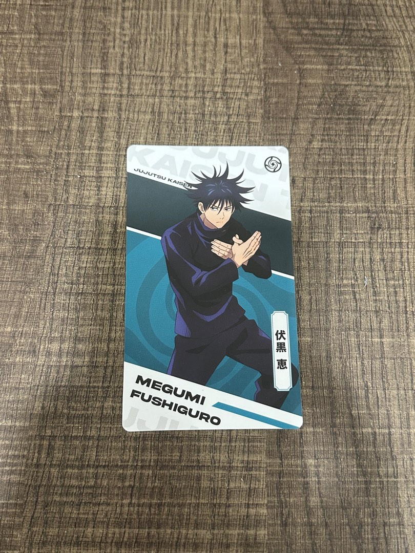 Megumi Fushiguro Photocard, Hobbies & Toys, Collectibles & Memorabilia ...