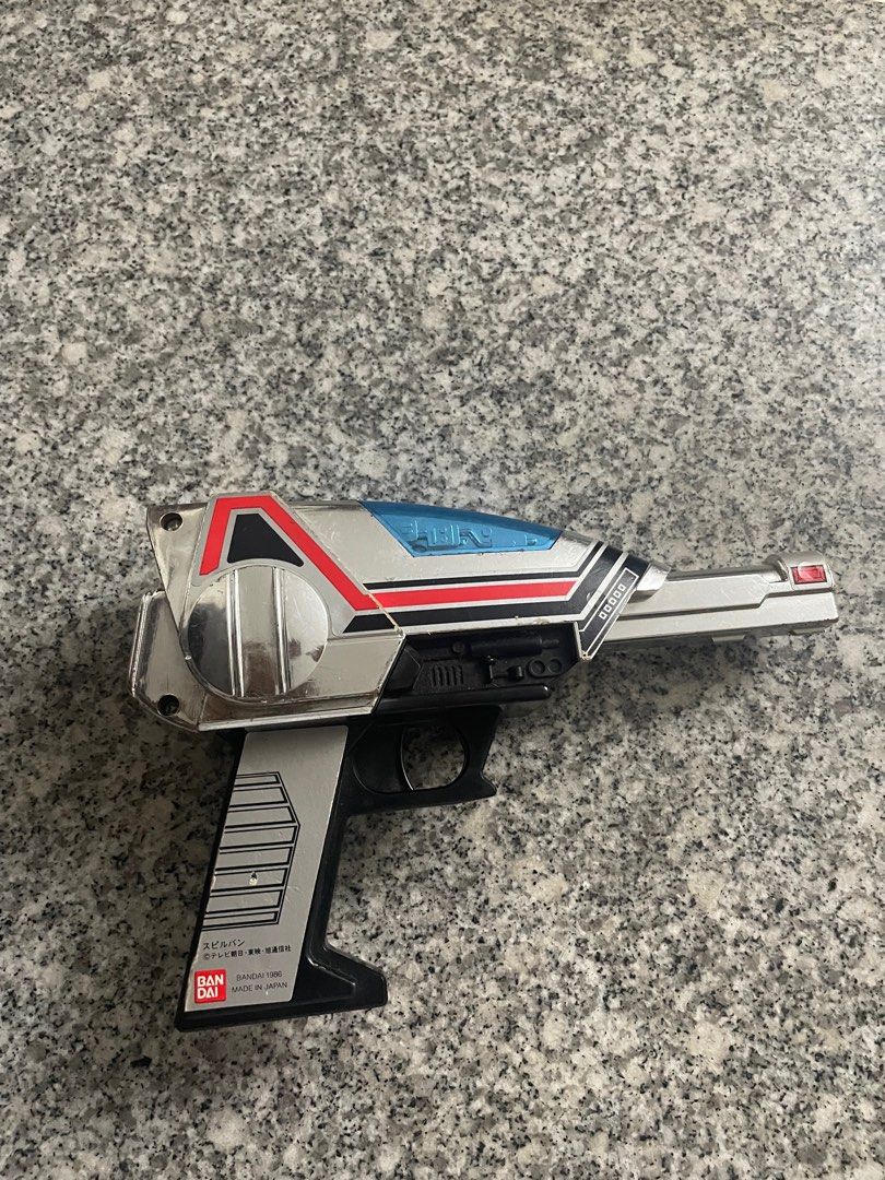 Metal Hero Series Jikuu Senshi Spielban Figure Vintage laser sniper ...