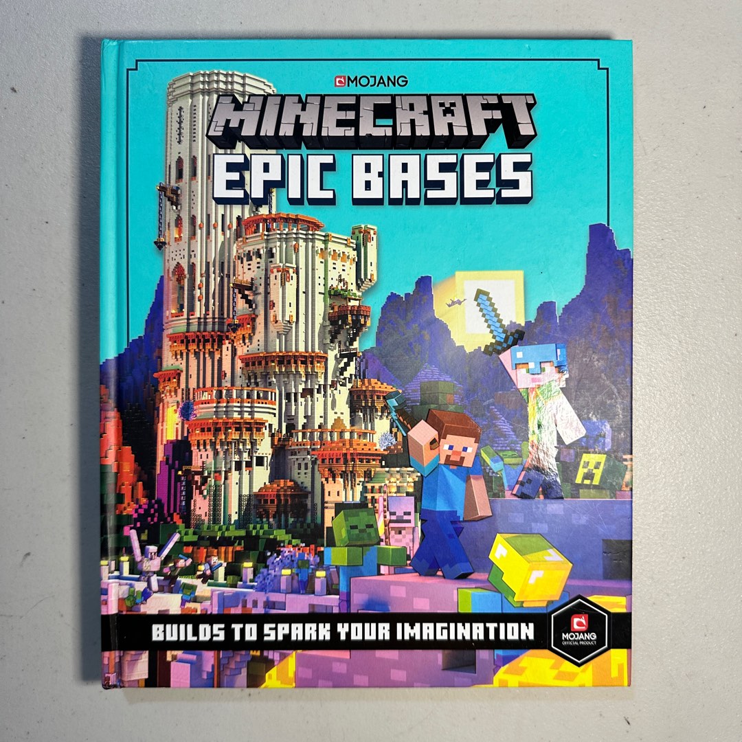 Minecraft Epic Bases, Hobbies & Toys, Books & Magazines, Children's ...