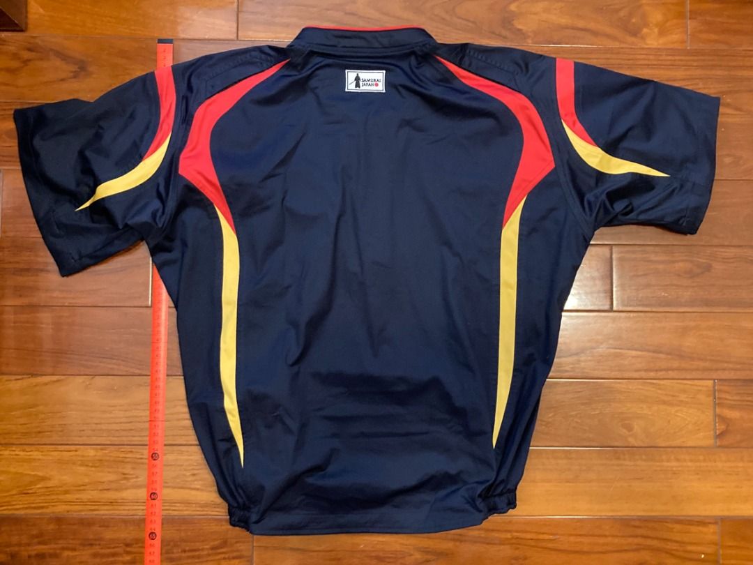 Mizuno 日本國家隊 刺繡 短袖風衣(138棒球 NPB 棒壘 武士隊 代表隊 美津濃 電繡 WBC 12強 奧運), 他的時尚, 休閒運動服飾在旋轉拍賣