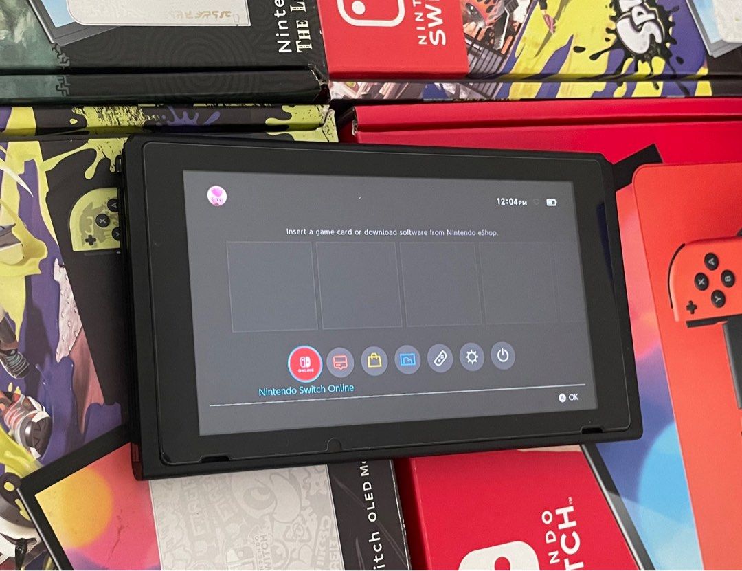 Nintendo Gen 1 tablet Moddable, Video Gaming, Video Game Consoles ...