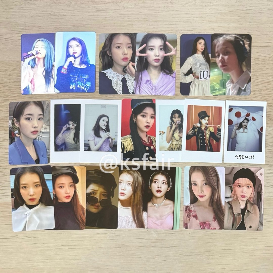 OFFICIAL IU Photocard PC Photo Card Love Poem Lilac Hilac Bylac Tin Set ...