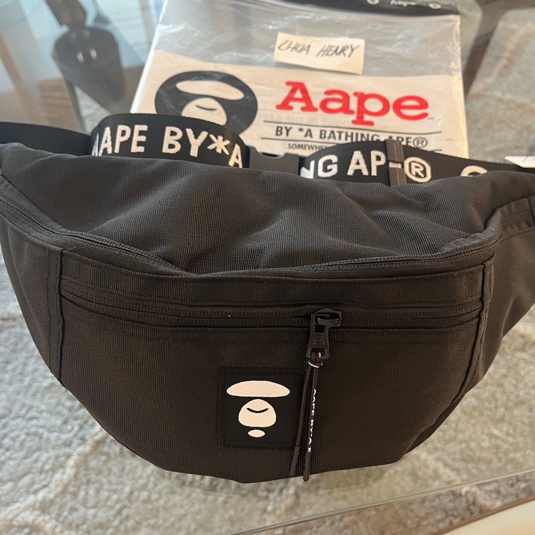 Original Aape Waist Bag Porchbag, Men's Fashion, Bags, Belt bags ...