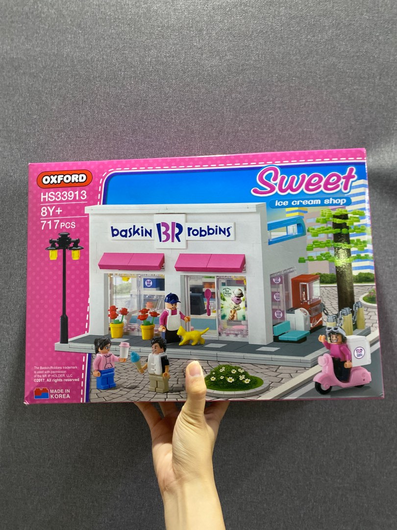 Oxford Lego Block Baskin Robbins Ice Cream Shop | HS33913, Hobbies ...