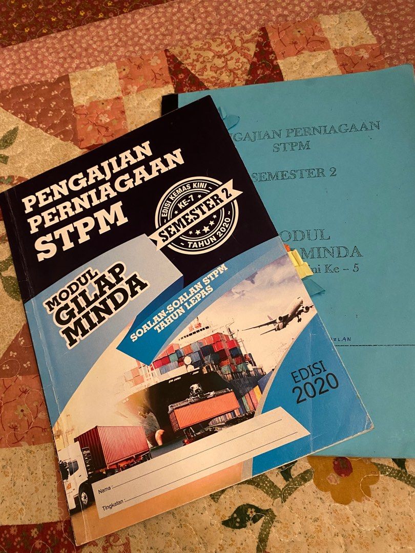pengajian perniagaan stpm modul gilap minda sem 2, Hobbies & Toys ...