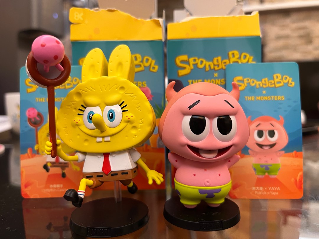 Pop mart SpongeBob Patrick Star, 興趣及遊戲, 玩具 & 遊戲類 - Carousell