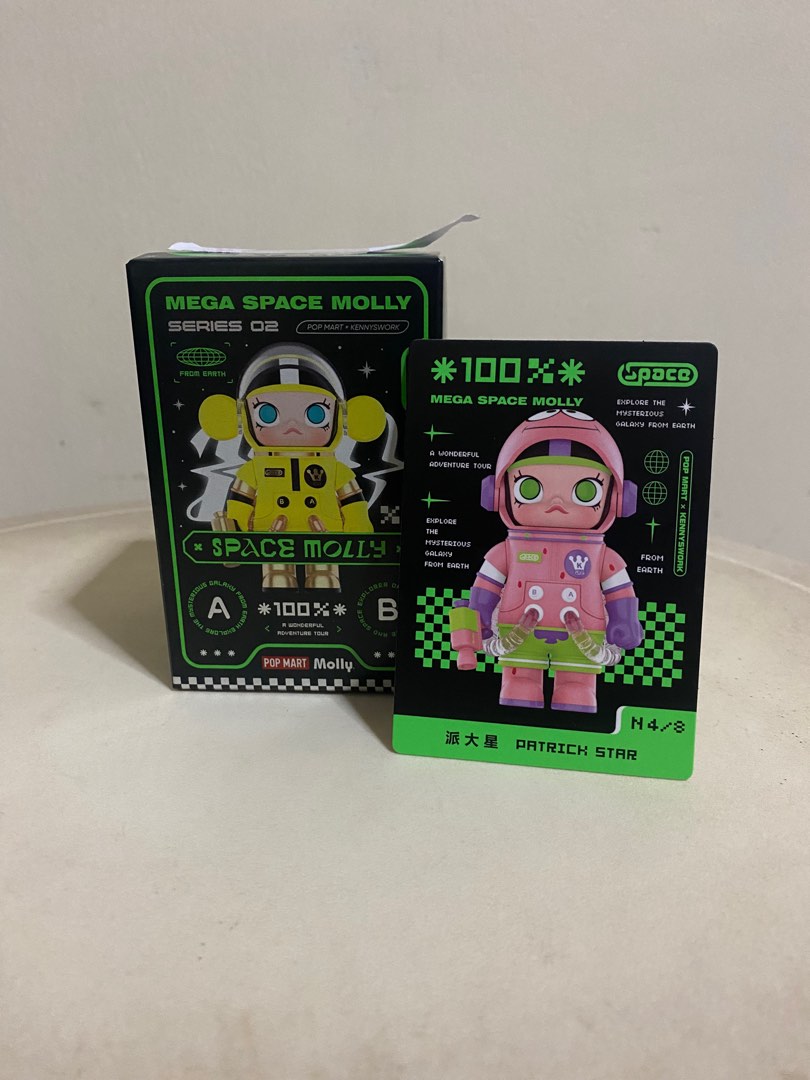POPMART MEGA SPACE MOLLY - PATRICK STAR, Toys & Collectibles, Mainan di ...
