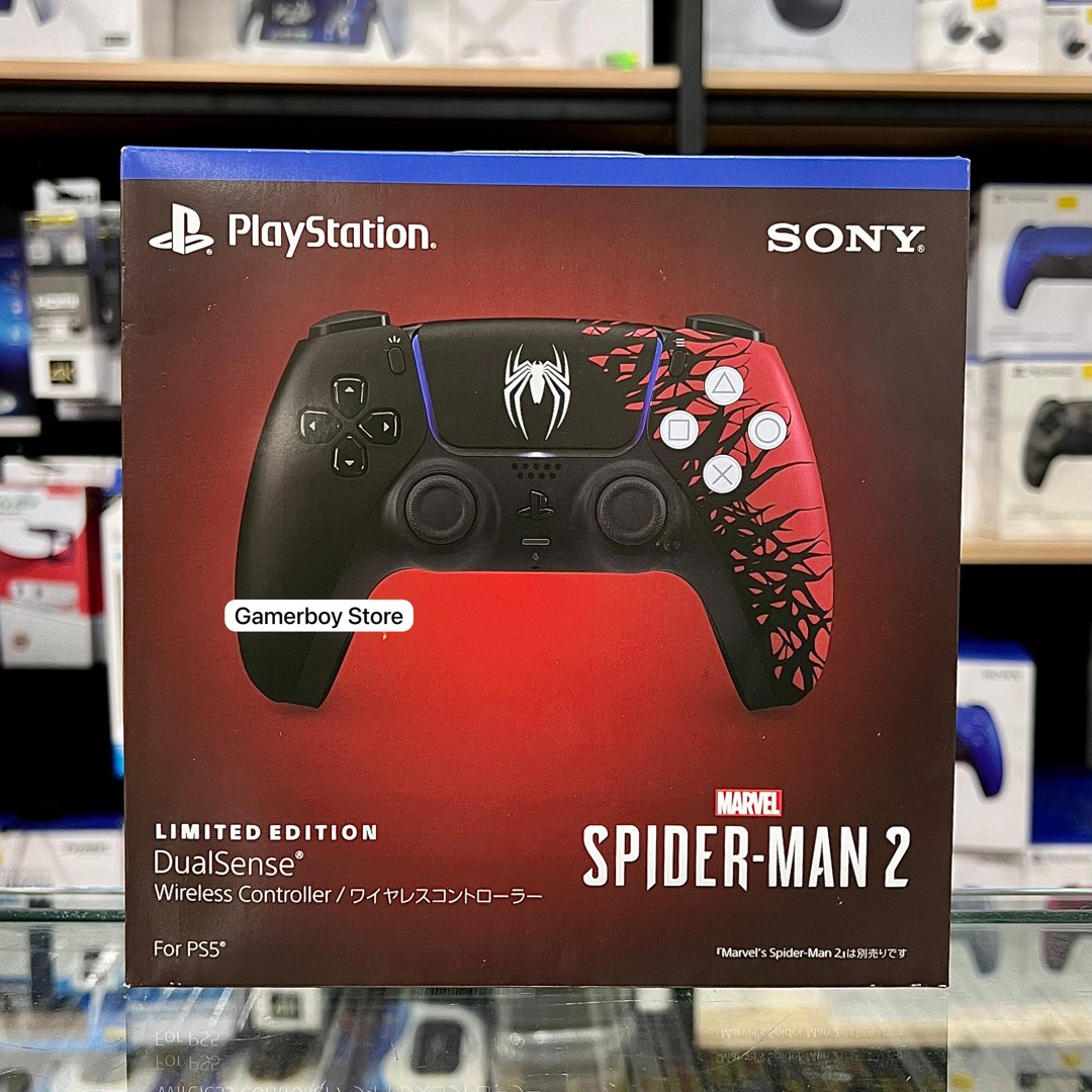 Ps5 Dualsense Spiderman 2 Limited Edition Refurbish, Video Gaming ...