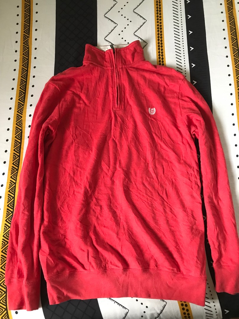 Quarter zip chaps, Men's Fashion, Coats, Jackets and Outerwear on Carousell