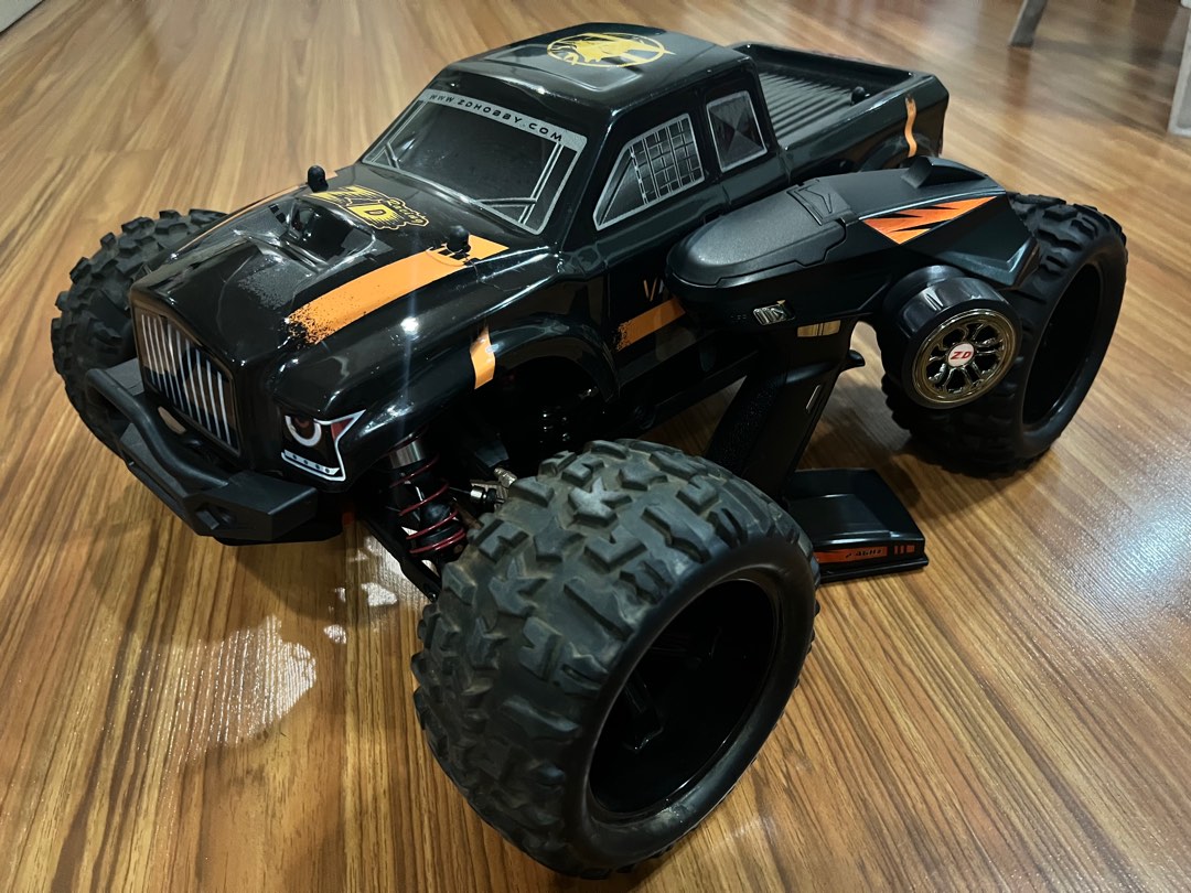 Rc Zd Racing pirates 1:8 scale remote control monster truck 4x4 tamiya ...