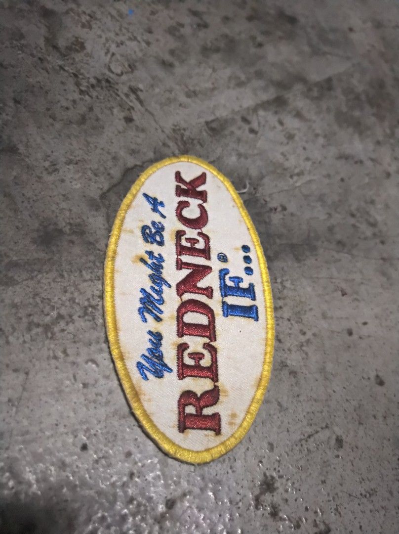 Redneck Patches, Hobbies & Toys, Collectibles & Memorabilia, Vintage ...