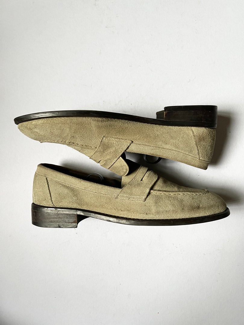 Romantic Move Full Suede Loafers, Men's Fashion, Footwear, Dress Shoes ...