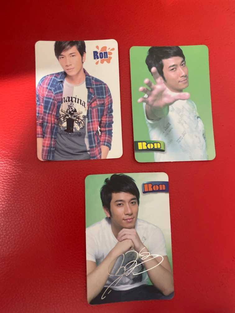 Ron 吳卓羲 yes card yes卡 yes咭 yes 絕版 珍藏, 興趣及遊戲, 收藏品及紀念品, 明星周邊 - Carousell
