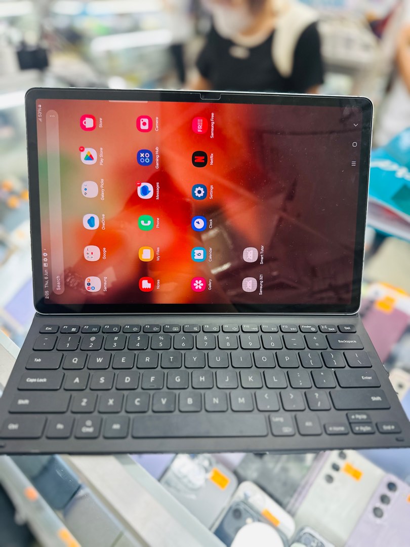 Samsung Tab S7 FE with sim cellular no issues openline with spen and ...