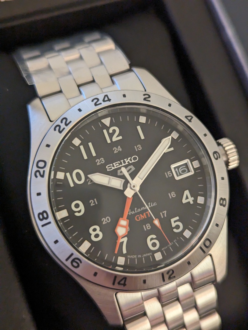 Seiko 5 Sports Field GMT SSK023, Men's Fashion, Watches & Accessories ...