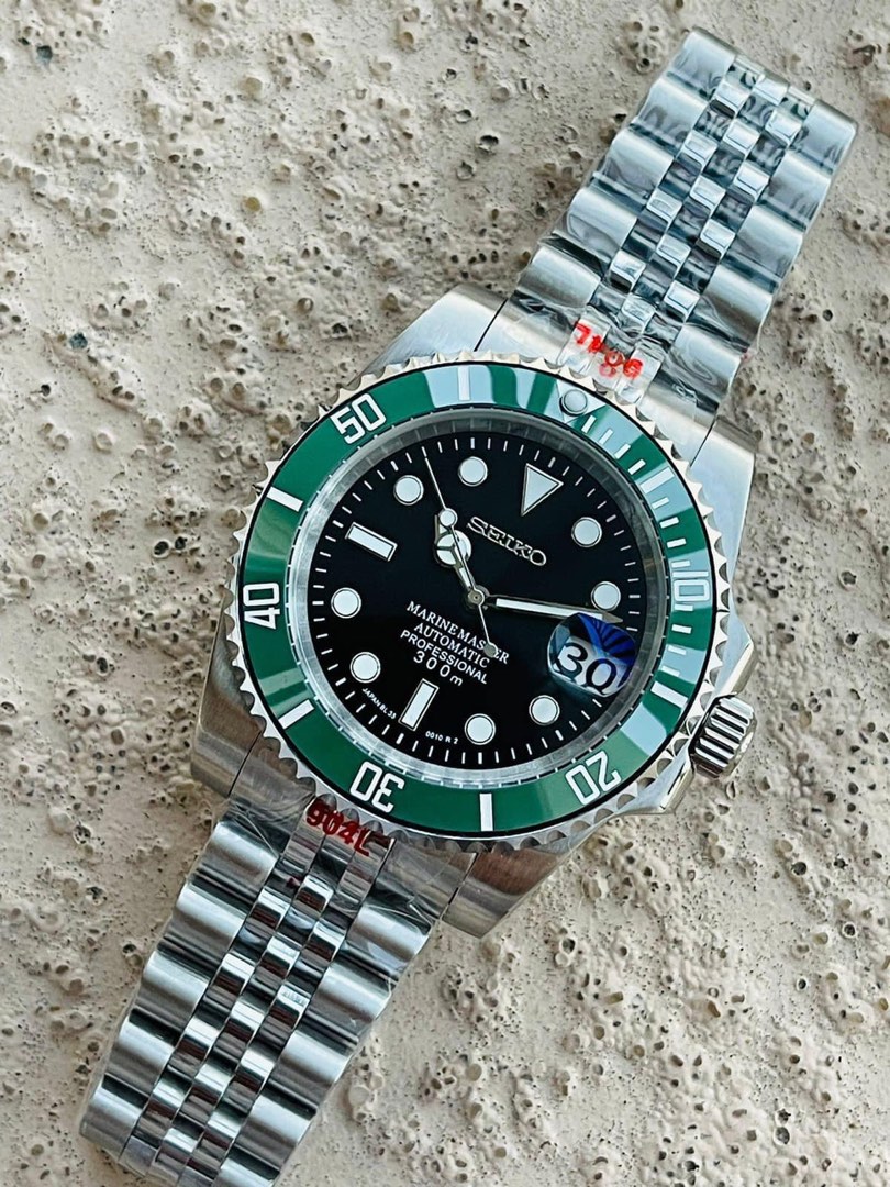 Seiko automatic movement 40mm size 精工自動機芯 40mm submariner datejust ...