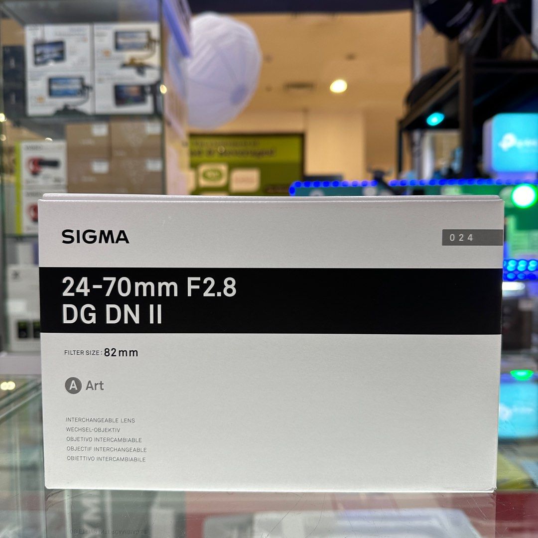 Sigma 24-70mm DG DN II Installment, Photography, Lens & Kits on Carousell